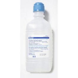 Sterile Water For Irrigation Pour Bottle 1000 mL Case/12